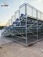 China Easy Install Stadium Bleacher Seat Outdoor Grandstand Aluminum Bleachers Seating for sale