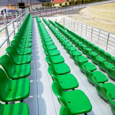 China Safty Metal Structure Steel Bleacher Seats Easy Install Stadium Aluminium Grandstand for sale