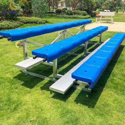 China Certified Aluminum Bleachers with 5 Years After Sale Service and Customizable Size for Stadiums and Outdoor Events for sale