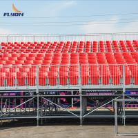 China Fast Install Plastic Folding Demountable Bleacher for Football Stadium Seating and Grandstand Seating for sale