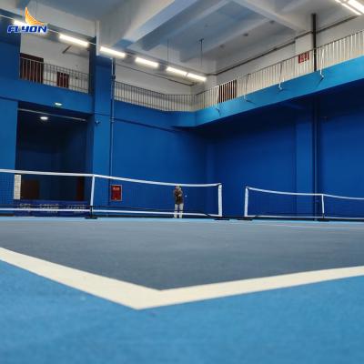 China Crysal Sand Premium Pickleball Court Mat Fade Resistant Acrylic Coating Roll for sale