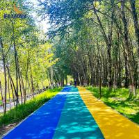 China Eco Friendly UV Resistant Playground Rubber Granules For Sport Courts for sale