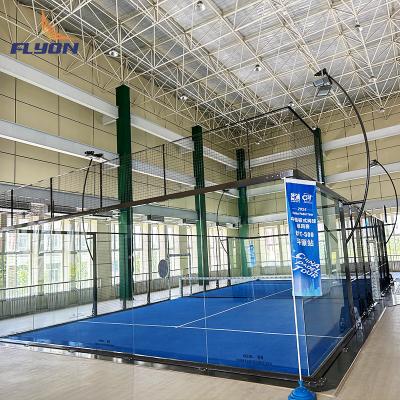 China Green Smooth Surface Padel Tennis Court Easy Installation For Performance for sale