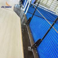 China Tournament Grade Synthetic Padel Tennis Court Easy Installation Smooth Green Surface for sale