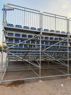 China Customized Size Aluminum Grandstand with 2 Years Warranty and CE ISO9001 ISO14001 ISO45001 TUV SGS Certified for sale