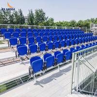 China Customized Size Aluminum Bleacher with PP/HDPE Material for Easy Installation and Disassembly in Stadium Seating for sale