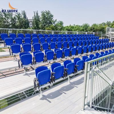 China Customized Size Aluminum Bleacher with PP/HDPE Material for Easy Installation and Disassembly in Stadium Seating for sale