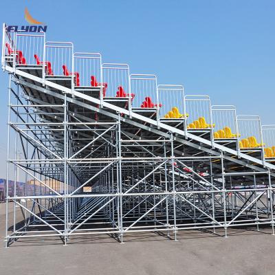 China ISO9001 Certified Aluminum Bleachers with 2 Years Warranty and Easy to Install and Remove for Stadium Seating for sale