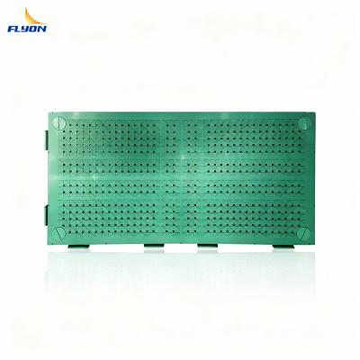 China 200 Tons Load Capacity Portable Event Flooring Size 100 cm x 50 cm x 5 cm High Impact Resistance for sale