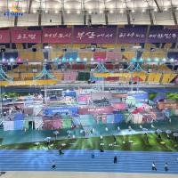 China Customized Color High Impact Resistance Interlocking Portable Event Flooring For Turf Protection for sale