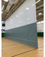 China Customizable Size High Strength Fabric Dividing Curtains with Electric Control System for Efficient Space Division for sale