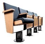 China Foldable Portable Space-Saving Theater Seating with Easy Maintenance for Auditoriums and Cinemas for sale