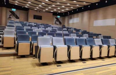 China Stain Resistant Space Saving Modern Theater Chairs Easy Maintenance For Auditoriums Theaters for sale