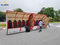 China Aluminum Portable Substitute Bench UV Protection Eco Friendly For Soccer Stadium Team Shelter for sale