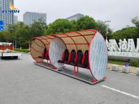 China Galvanized Steel Football Subs Bench With Shelter EN 12727 4-12 Seats Customizable for sale
