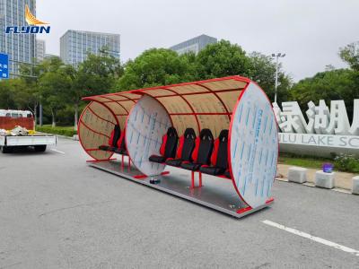 China Galvanized Steel Football Subs Bench With Shelter EN 12727 4-12 Seats Customizable for sale