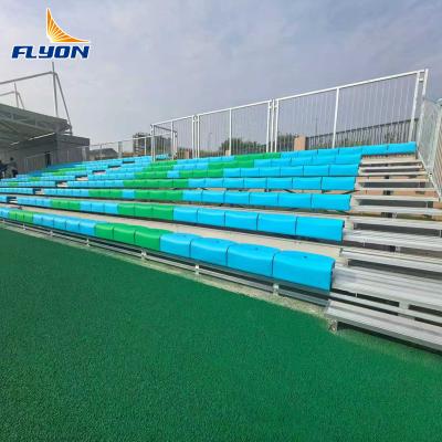 China Sports Venues Outdoor Metal Bleachers Aluminum Alloy for sale