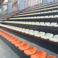 China Durable HDPE Plastic Stadium Seating with Anti-UV and Fire-proof Features for Outdoor Sports Venues for sale