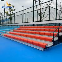 China PP / HDPE Plastic Seats Demountable Metal Bleacher For Football Stadium Seating And Grandstand Seating With Customized Size for sale