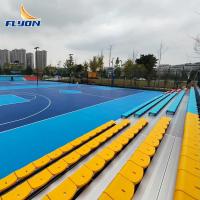 China Customizable Size Outdoor Aluminum Bleachers For Stadium Seating for sale