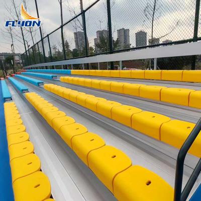 China Customized Size Aluminum Grandstand Outdoor Metal Bleachers CE ISO9001 ISO14001 ISO45001 TUV SGS for sale