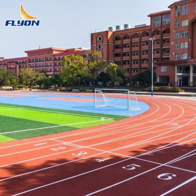 China EPDM Full Pour Running Track with 5 Years Warranty Seamless Monolithic Surface and Advanced Impact Absorption for sale