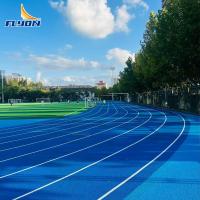 China 9mm IAAF Certified Athletic Running Tracks Anti UV Full Pour System for sale
