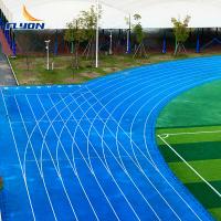 China IAAF Approved Athletic Running Tracks Eco Friendly Water Permeable Spray Coating System for sale