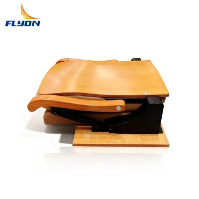 China Soft Padded Adjustable Front Mounted Retractable Bleacher Seating with Customizable Color for Cinemas and Events for sale