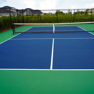 China EU Standard 44*20ft Portable Pickleball Court Mat with Anti-Slip Surface and Customized Line Painting for sale