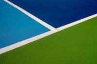 China Portable Anti-Slip Durable Pickleball Court Mat and Roll for Professional Play for sale