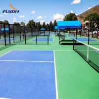 China Professional Anti-Slip Portable Pickleball Court Mat with Durable 3mm Thickness for Outdoor Use for sale