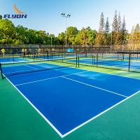 China Professional Anti-Slip Portable Pickleball Court Mat with Durable 3mm Thickness for Outdoor Use for sale
