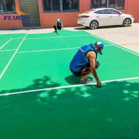 China Professional Anti-Slip Portable Pickleball Court Mat with Durable 3mm Thickness for Outdoor Use for sale