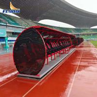 China Vandal-proof Fire Retardant Portable Bench Shelter with 3-Year Warranty for Outdoor Sports Venues for sale