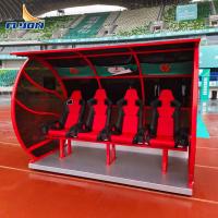 China Vandal-proof Fire Retardant Portable Bench Shelter with 3-Year Warranty for Outdoor Sports Venues for sale