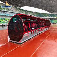China Vandal-proof Fire Retardant Portable Bench Shelter with 3-Year Warranty for Outdoor Sports Venues for sale