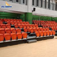 China Durable Waterproof Customizable Color Retractable Bleacher Seating for Indoor Fitness Centers for sale