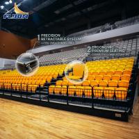 China Customizable Retractable Bleacher Seating Telescopic Gymnasium Grandstand Quick Installation Space Saving Design for sale