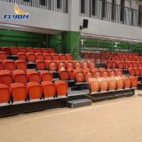 China Customizable Retractable Bleacher Seating Telescopic Gymnasium Grandstand Quick Installation Space Saving Design for sale