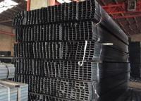 China Black Steel Rectangular Pipe for sale