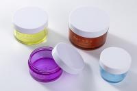 China 50ml, Cosmetic Cream Bottle, Transparent PET Cream Bottle for sale