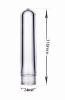 China 24 Card Teeth Spray Water Bottle Preform High End PET 40ml Tube for sale