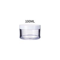 China PET 100ml Injection Molded Cream Bottle Thick Wall Cosmetic Packaging for sale