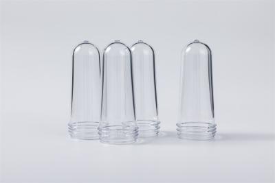 China Transparent PET 40mm Cosmetic Bottle Preform Volume 150ml 450ml for sale