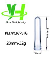 China 410 Mouth 450ml 28mm PET Preform For Cosmetic Bottle Food Jar for sale