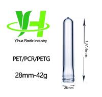 China High Toughness 410 Mouths Plastic Bottle Preform Custom Size Color for sale