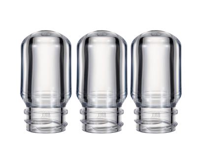 China 20mm 12g Short Neck PET Preform For Personal Care Cosmetic Bottle for sale