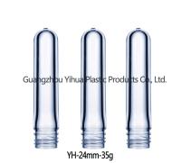 China 410 Caliber 24mm 35g Short Neck PET Preform For Cosmetic Industry for sale