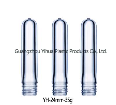 China 410 Caliber 24mm 35g Short Neck PET Preform For Cosmetic Industry for sale